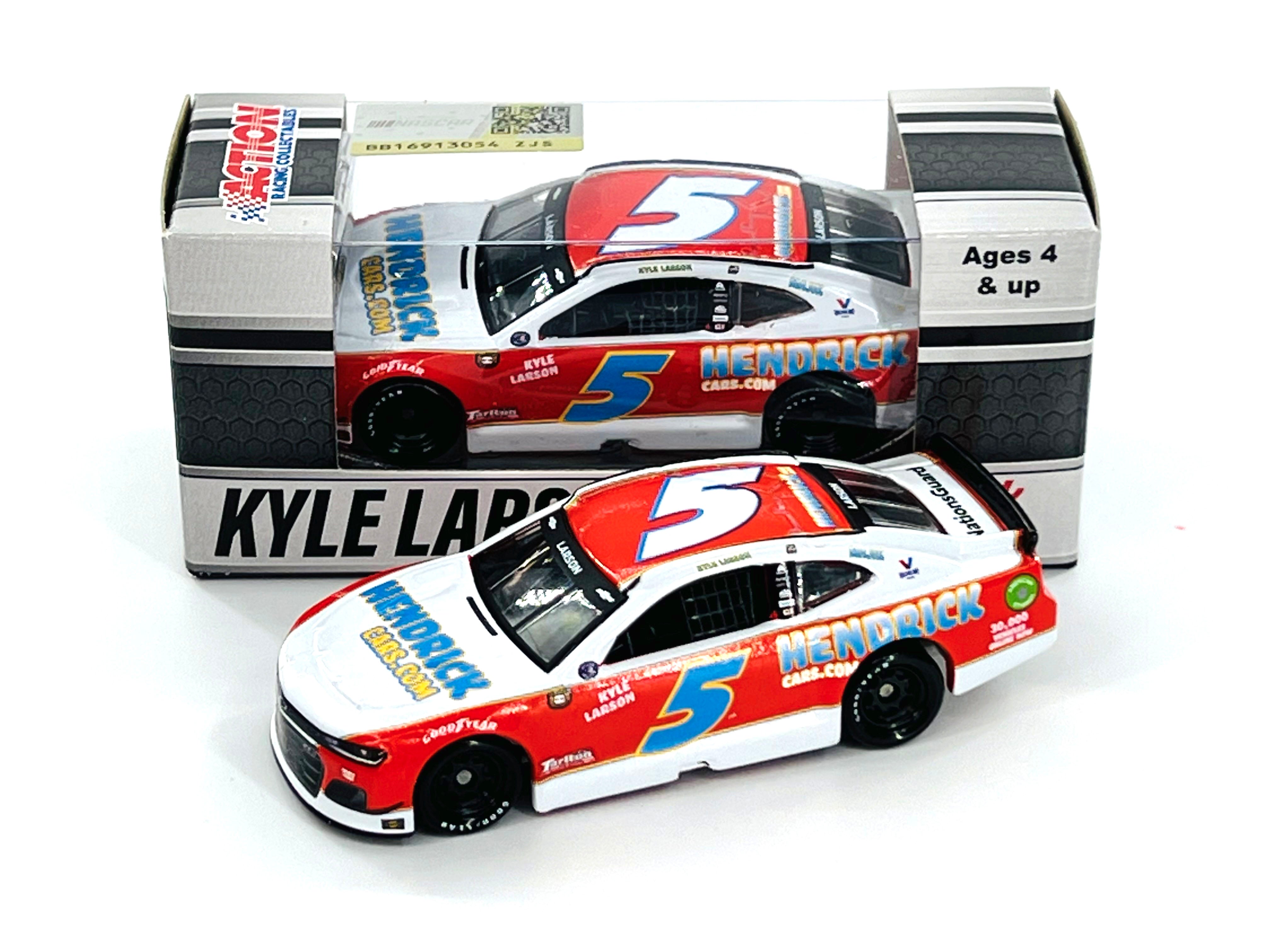 Kyle Larson 2021 HendrickCars.com Darlington Throwback 1:64 Nascar Die ...