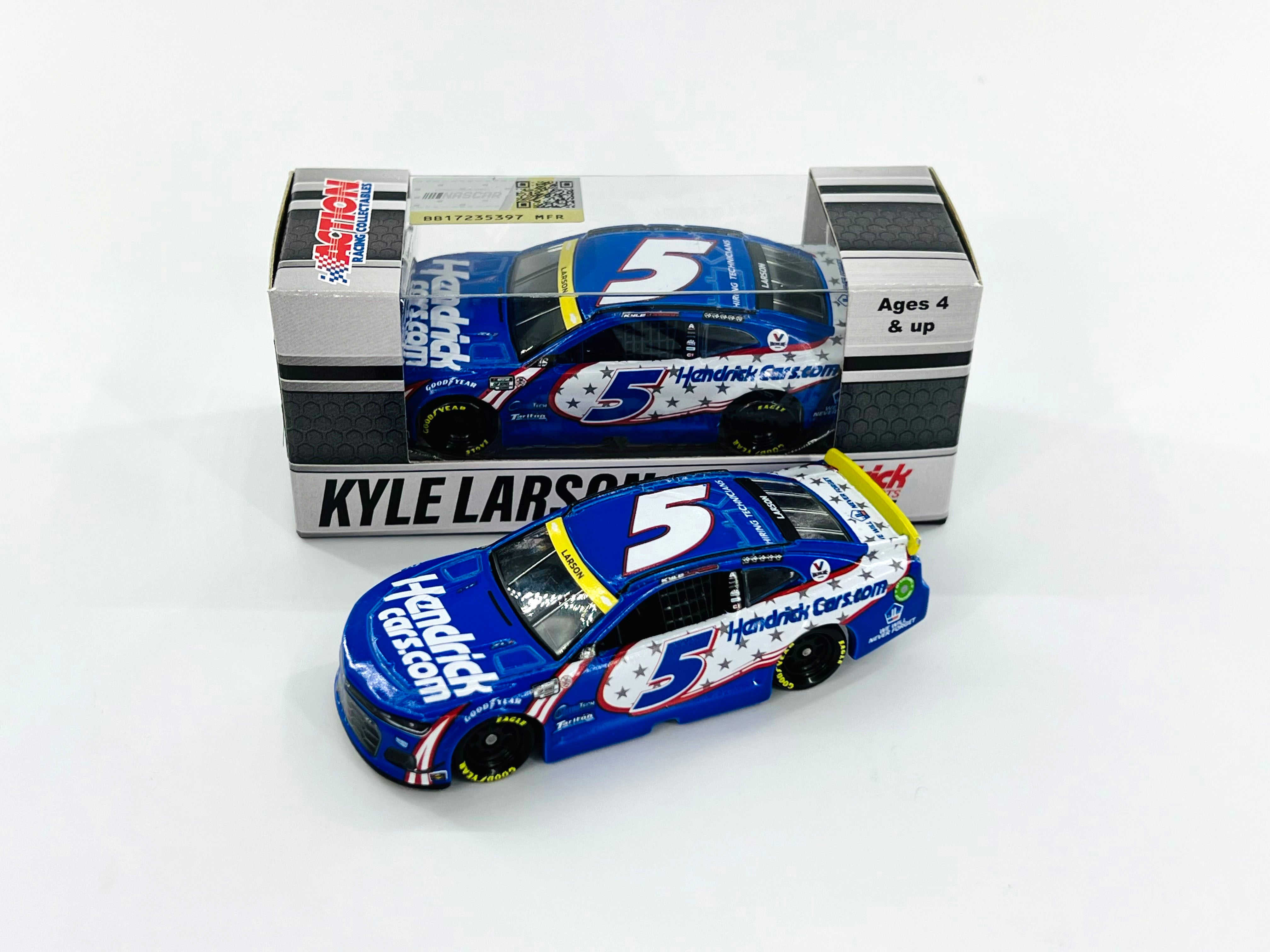 Kyle Larson 2021 HendrickCars.com 9/11 Tribute 1:64 Nascar Diecast ...
